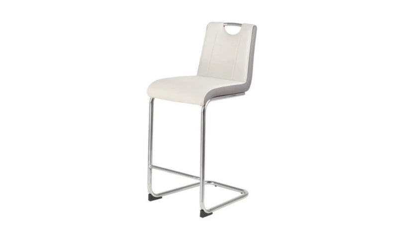 Rimini Light Grey PU Barstool – Roemer Furniture